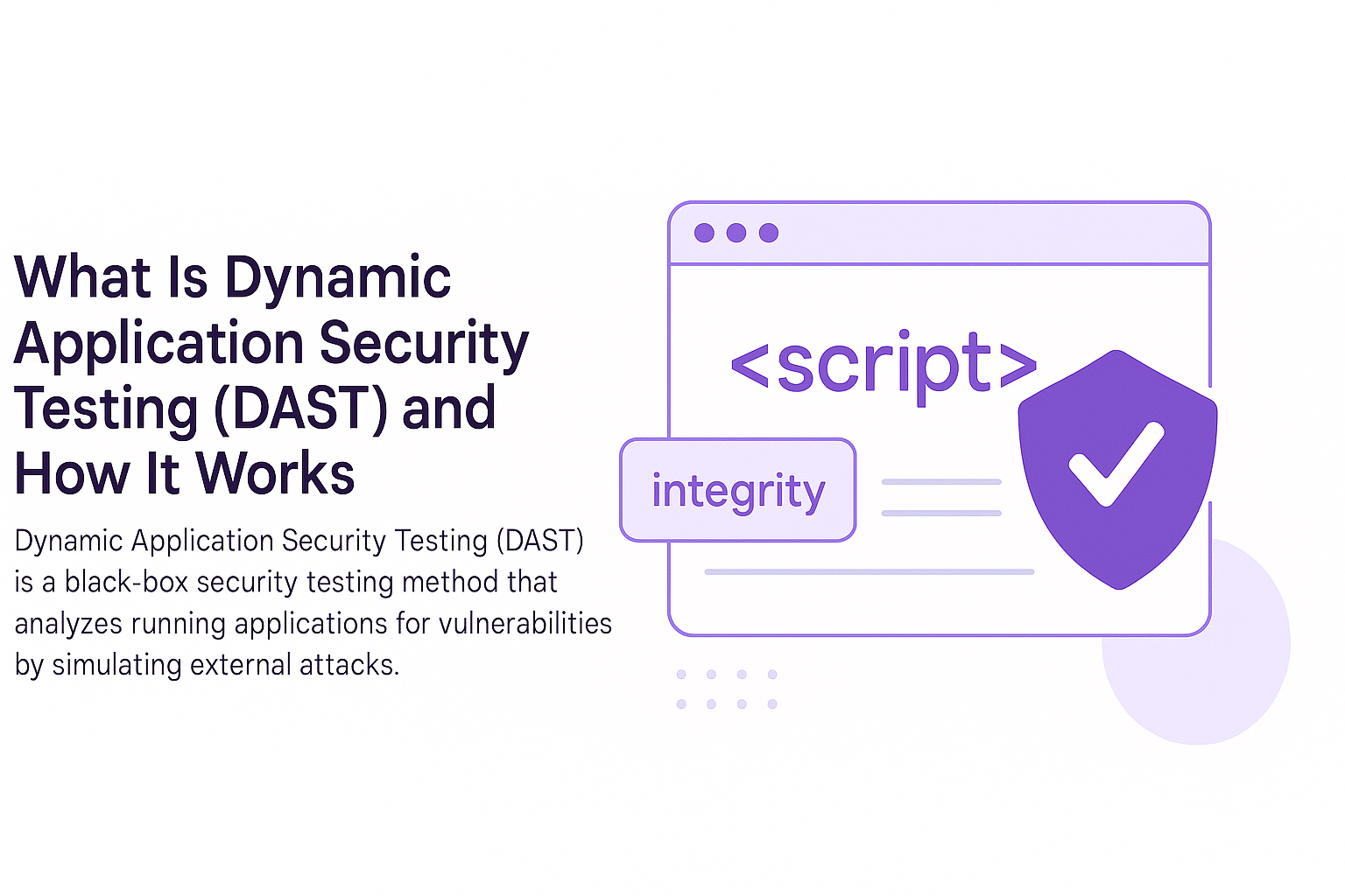 What is Dynamic Application Security Testing (DAST)?