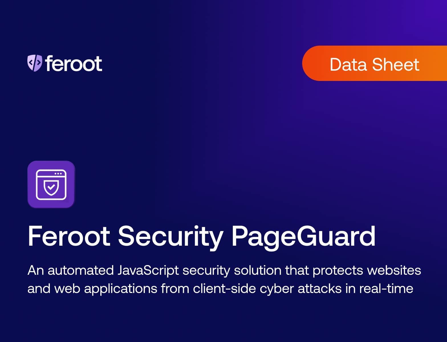 Feroot Security PageGuard Datasheet - Feroot Security