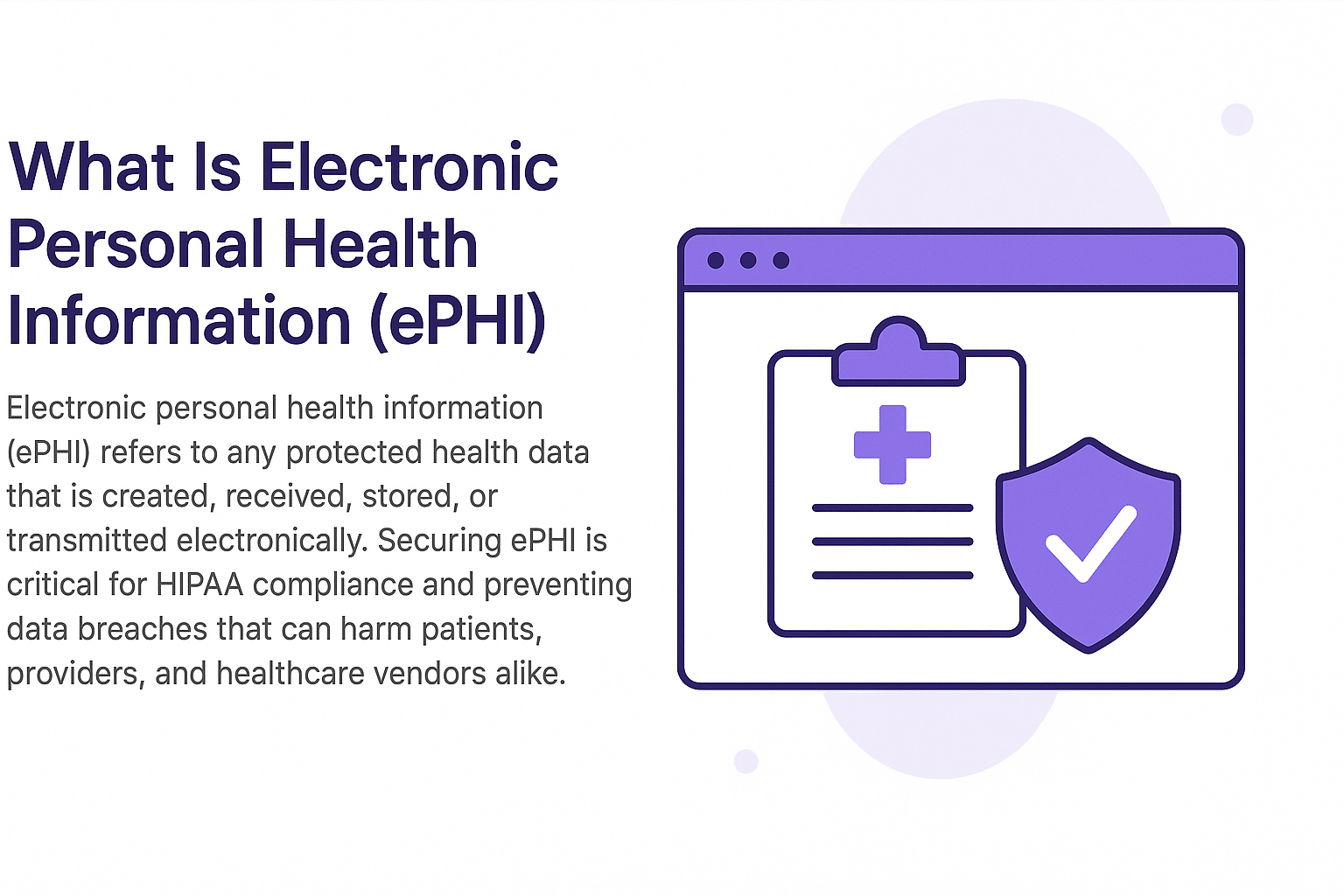 What is electronic Personal Health Information (ePHI)? - Feroot Security