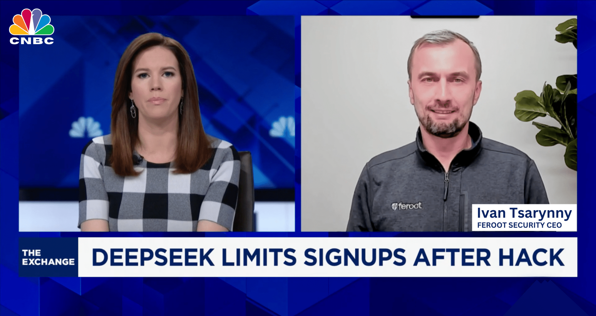 CNBC: Feroot Security CEO, Ivan Tsarynny, Talks about DeepSeek’s Hidden ...