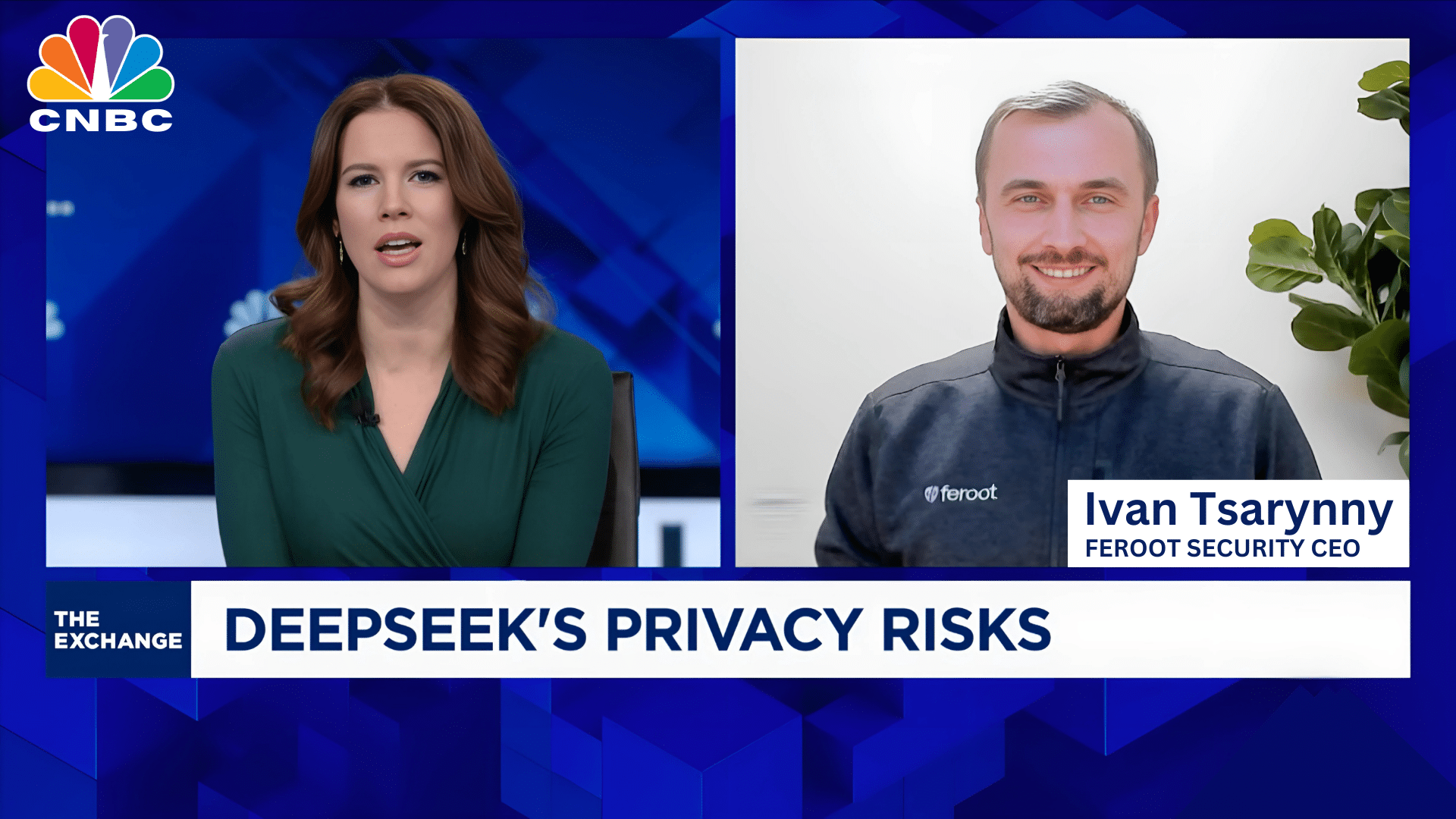 Ivan Tsarynny on CNBC: DeepSeek’s Security Risks and Data Exposure to ...